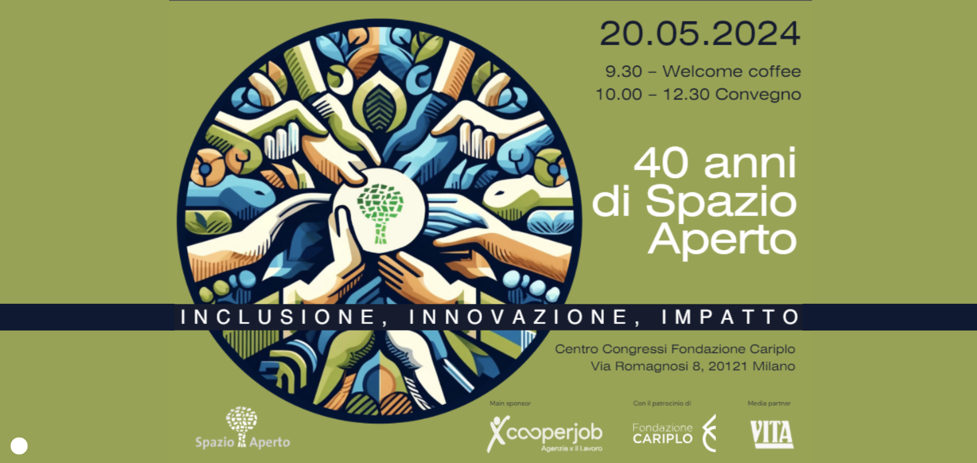 40 ANNI DI SPAZIO APERTO - Confcooperative Milano